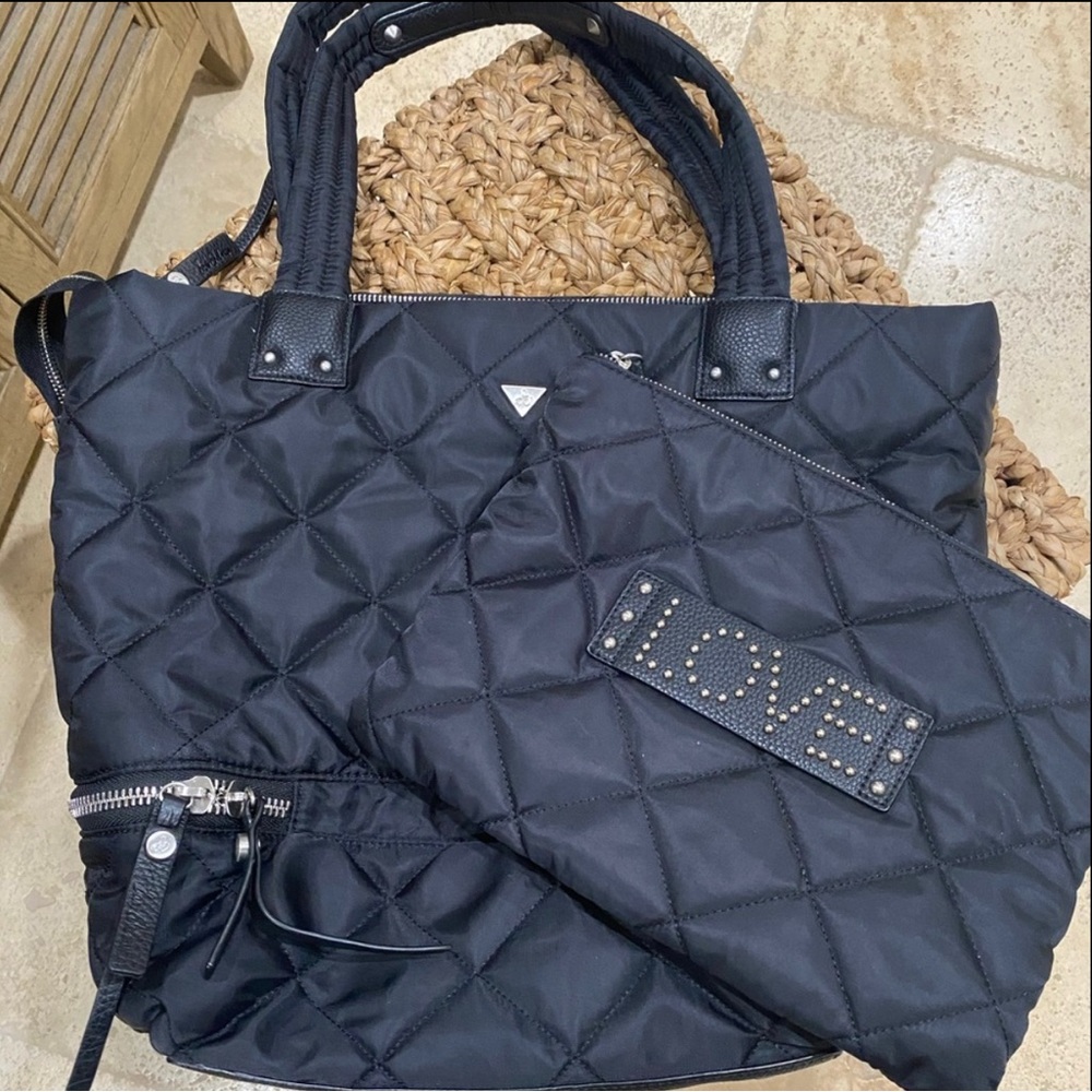 Sam Edelman Parker Quilted Nylon Bag Set - Gem